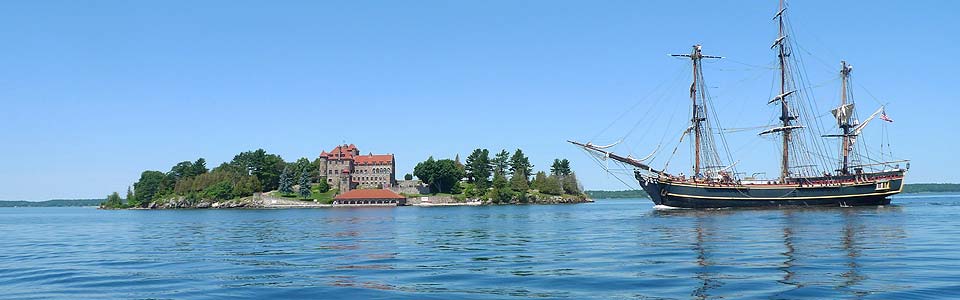 Singer Castle on Dark Island, USA | 1000 Islands, St. Lawrence River ...