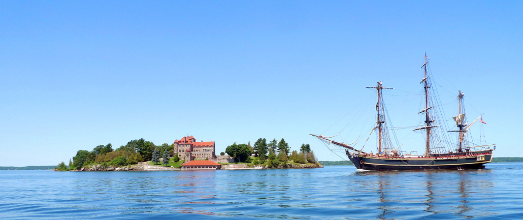 Singer Castle on Dark Island in the 1000 Islands